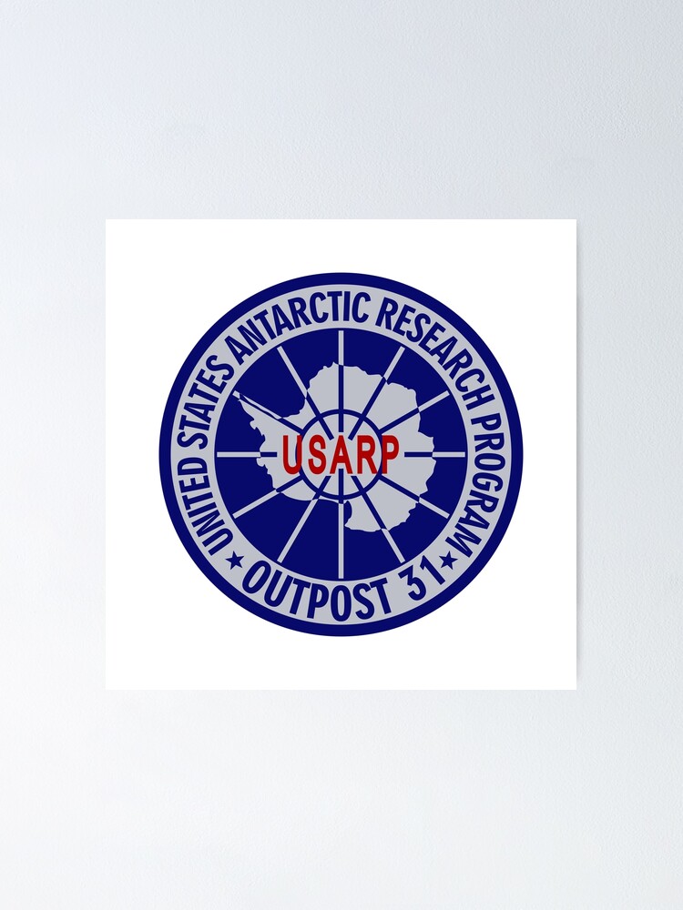 "The Thing Antarctica Outpost 31 Logo Sign" Poster by NerdsLoot | Redbubble