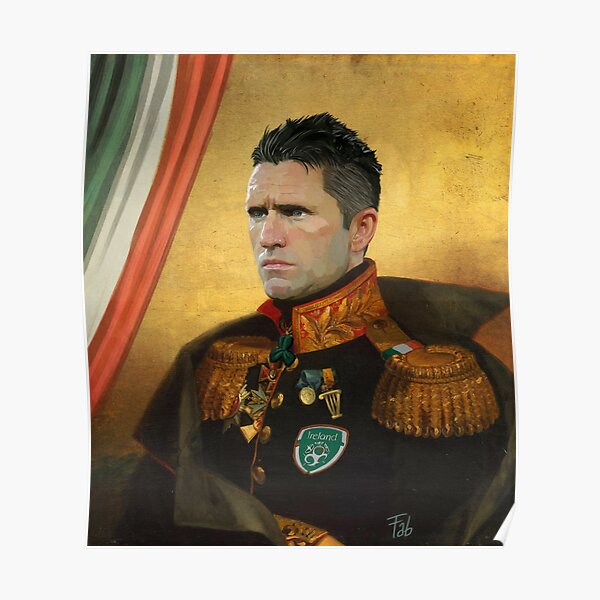 "Robbie Keane" Poster by pupazzaro | Redbubble