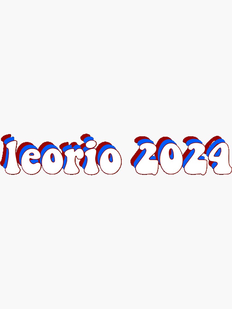 "leorio 2024 vsco" Sticker by izziraine | Redbubble