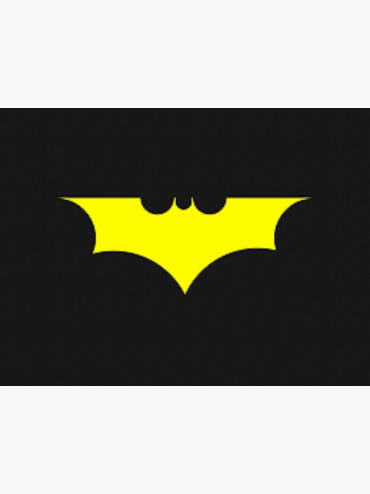 "bat logo" Sticker for Sale by charger7 | Redbubble