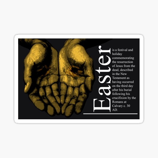 "Easter : The Resurrection of Christ" Sticker for Sale by ...