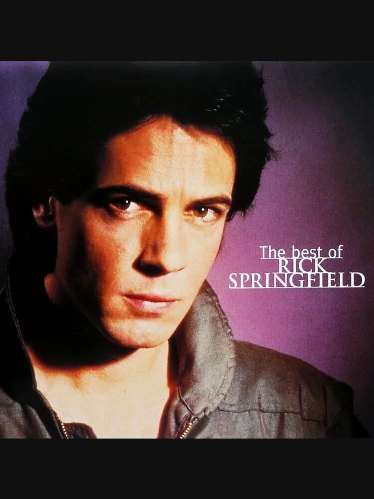 "The best of rick springfield" T-shirt for Sale by Moralhh | Redbubble ...