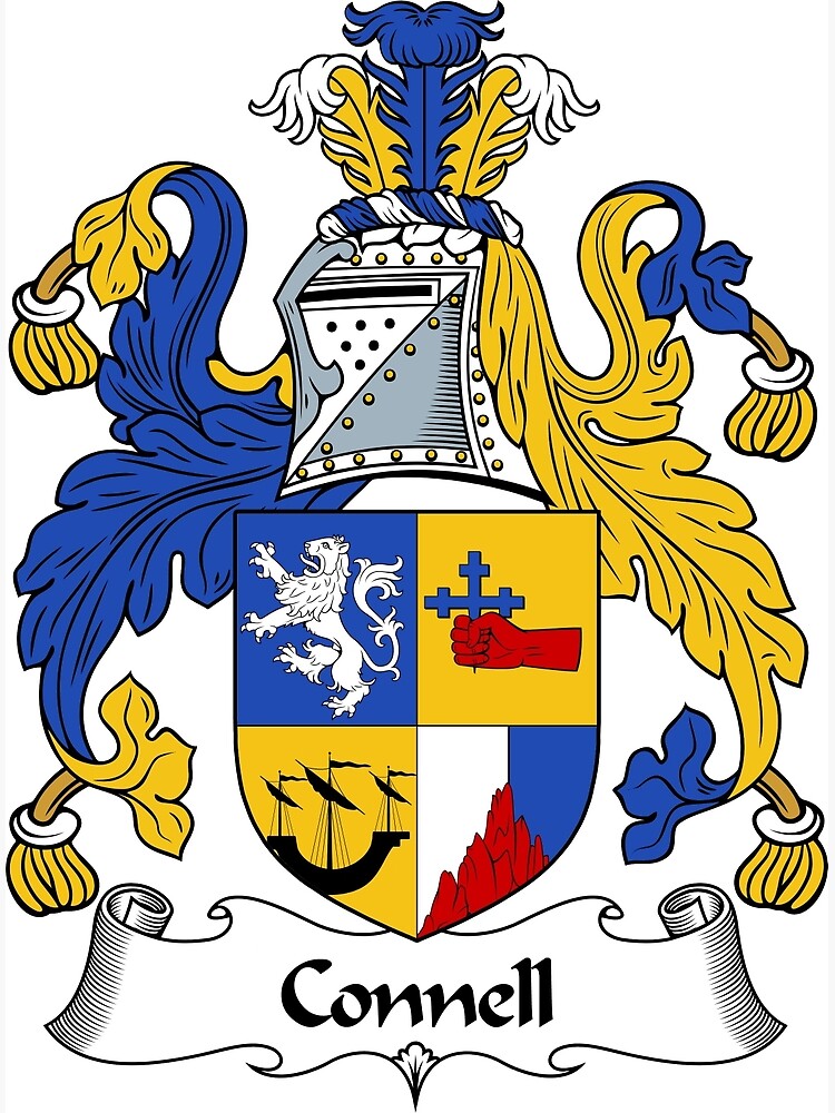 "Connell Coat of Arms / Connell Family Crest" Photographic Print by ...