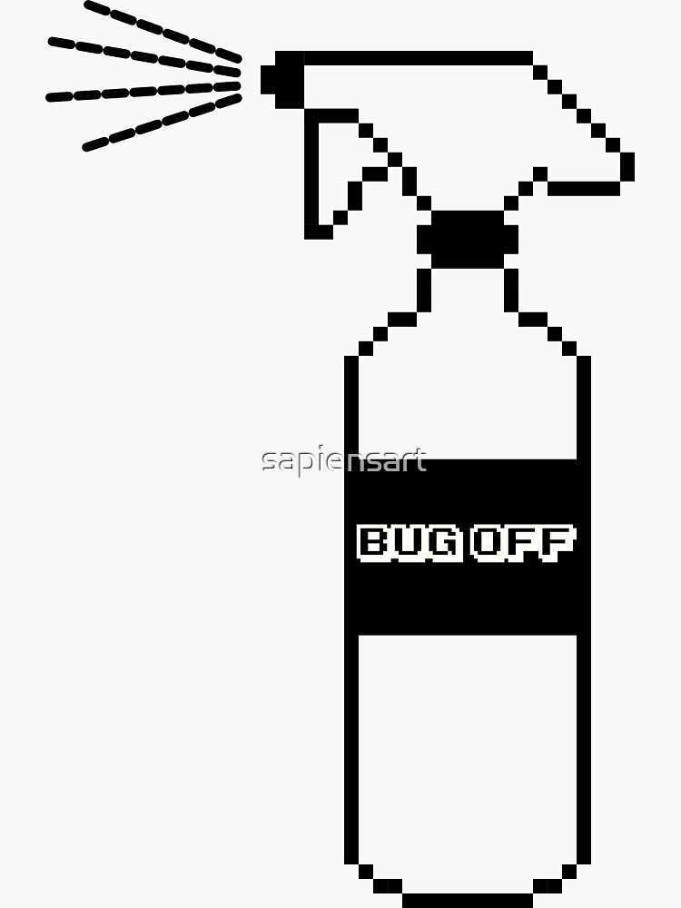 "People repellent" Sticker by sapiensart | Redbubble