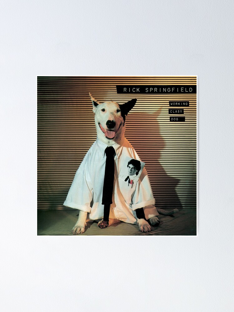 "Working class dog" Poster for Sale by Moralhh | Redbubble