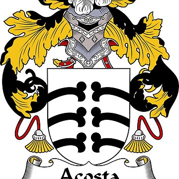 "Acosta Coat of Arms/Family Crest" Photographic Print for Sale by ...