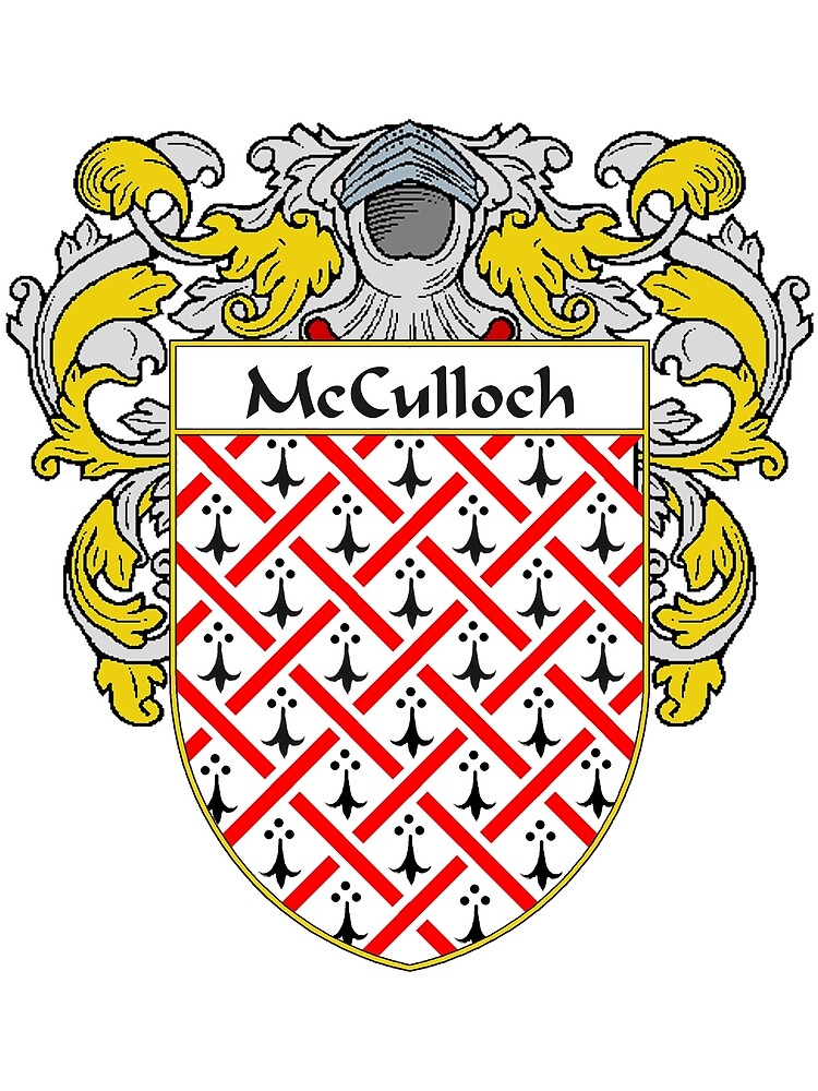 "McCulloch Coat of Arms/Family Crest" Art Print by IrishArms | Redbubble
