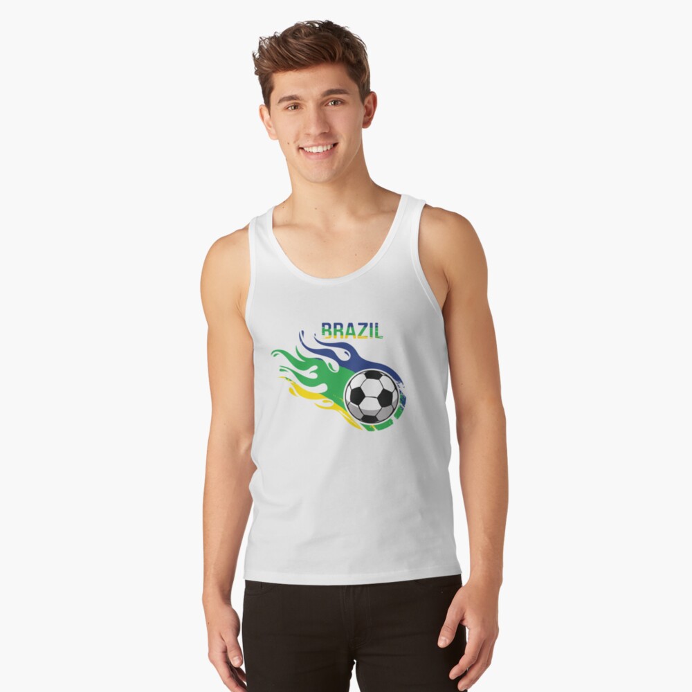 "Brazil Brasil Soccer Ball" Sticker for Sale by silvianeto | Redbubble