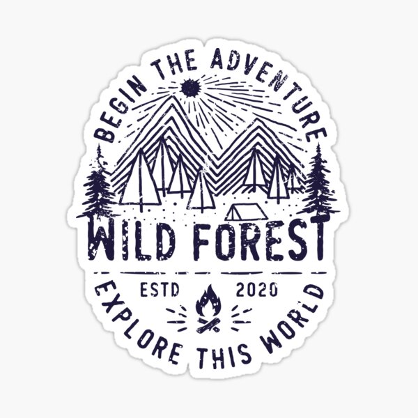 "EXPLORE THIS WORLD" Sticker for Sale by ALCHILE1 | Redbubble