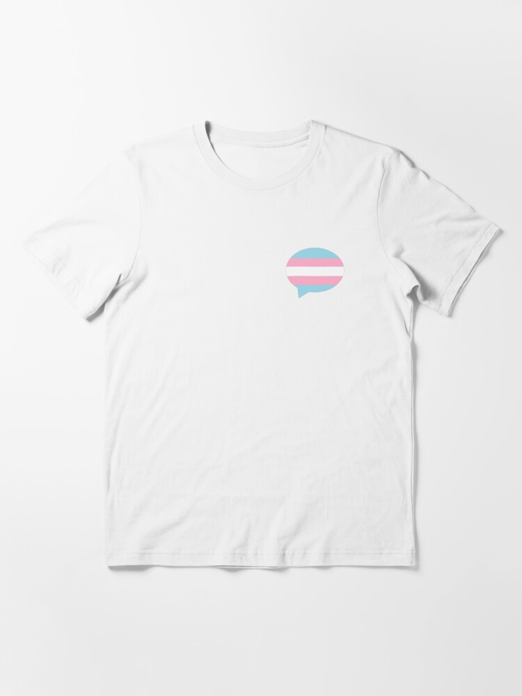 "'Subtle Trans Pride'" T-shirt for Sale by kerrangutang | Redbubble ...