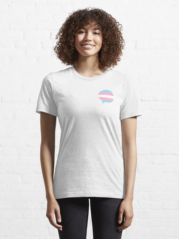 "'Subtle Trans Pride'" T-shirt for Sale by kerrangutang | Redbubble ...
