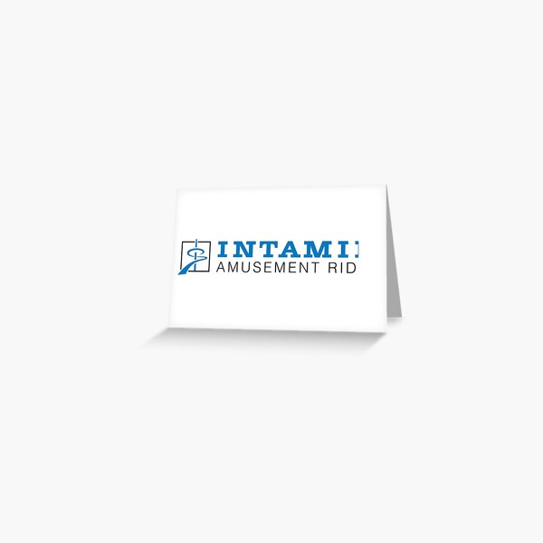"Intamin Amusement rides logo" Greeting Card for Sale by chrisbyrnes ...
