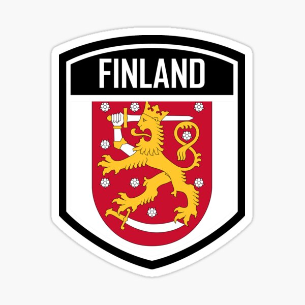 "Finland Coat Of Arms Emblem" Sticker for Sale by T-warrior | Redbubble