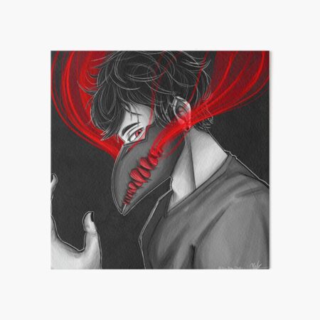 "CORPSE MASK" Art Board Print for Sale by Alexandra Kucharska | Redbubble