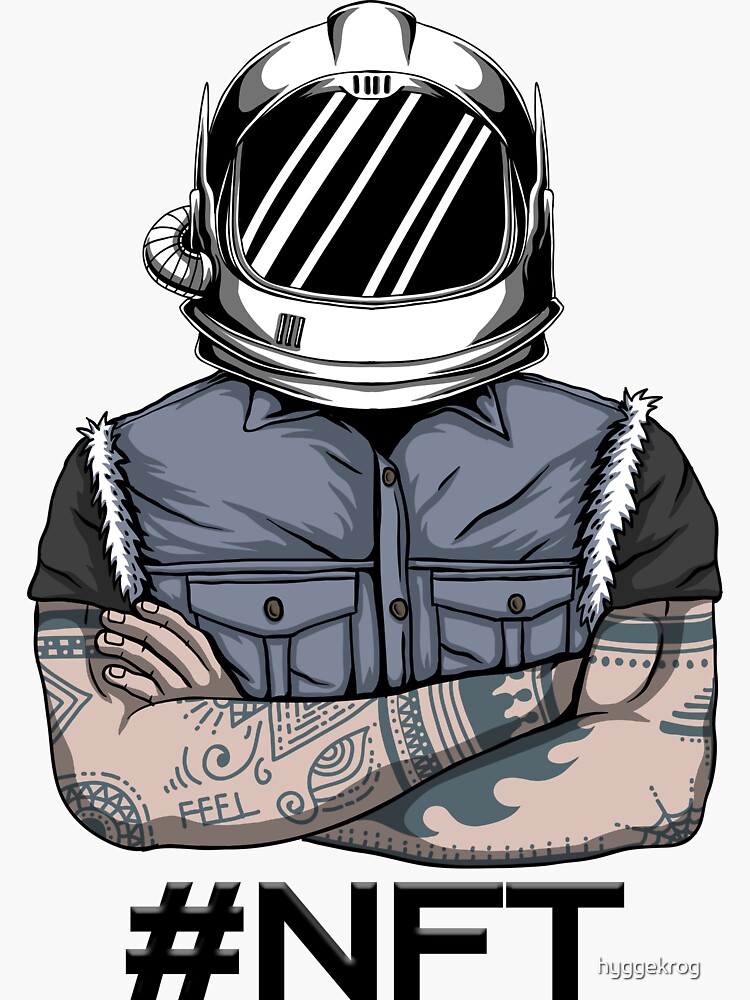 "Cryptopunk - gift for nft collectors, nft artists" Sticker for Sale by ...