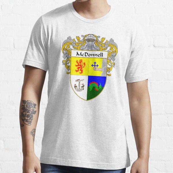 "McDonnell Coat of Arms/Family Crest" T-shirt by IrishArms | Redbubble