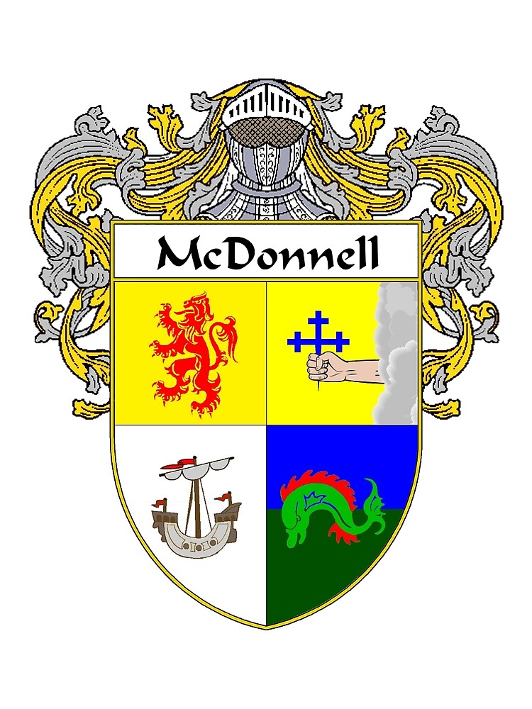 "McDonnell Coat of Arms/Family Crest" by William Martin | Redbubble