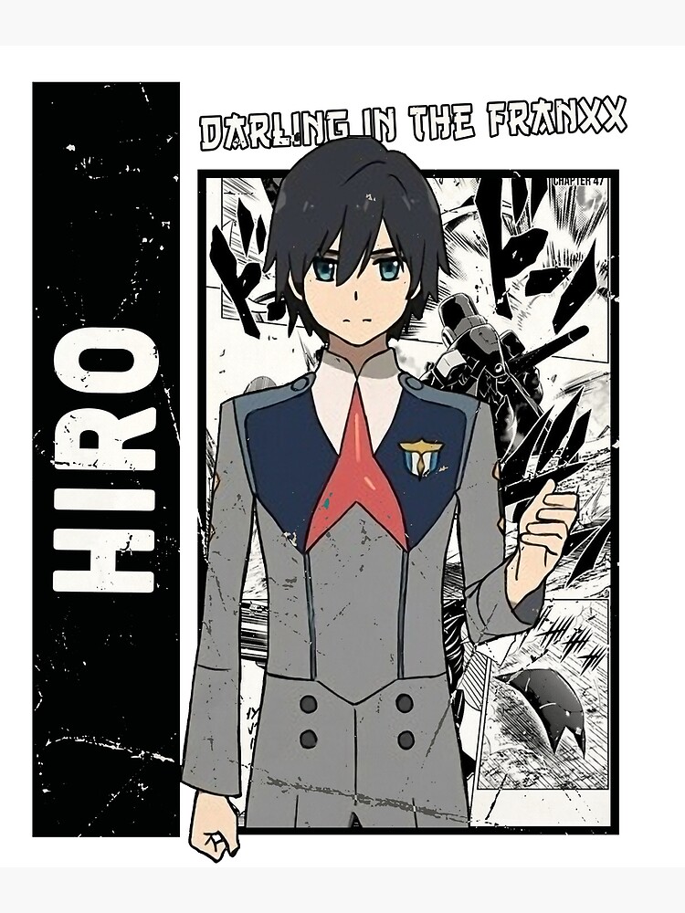 "Hiro, Darling in the Franxx, Hiro darling in the franxx manga" Poster ...