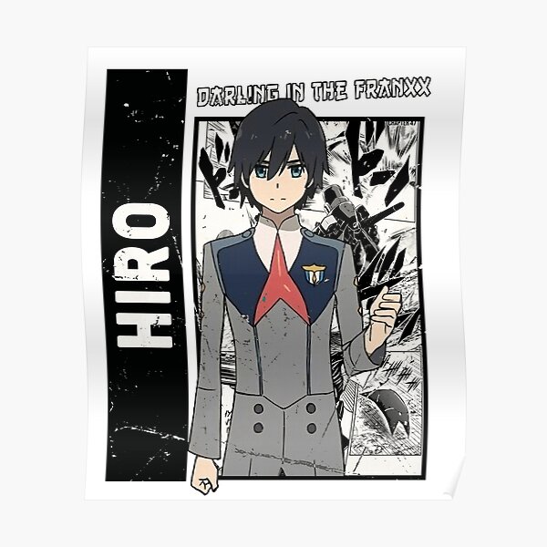 "Hiro, Darling in the Franxx, Hiro darling in the franxx manga" Poster ...