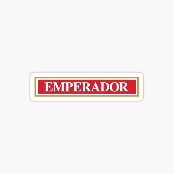 "EMPERADOR - PHILIPPINES BRANDY" Sticker for Sale by mjdragonfly ...