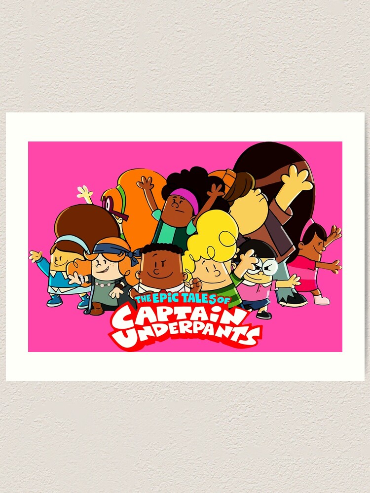"captain underpants fan art" Art Print for Sale by erynkunze | Redbubble