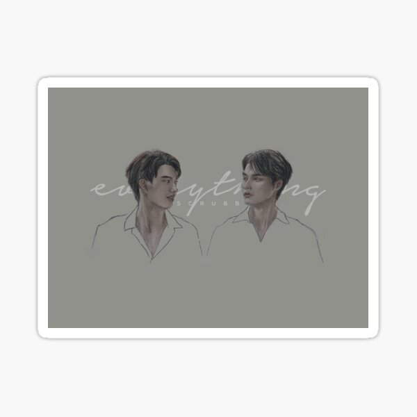 "Brightwin - 2gether the Series" Sticker for Sale by arthussey | Redbubble
