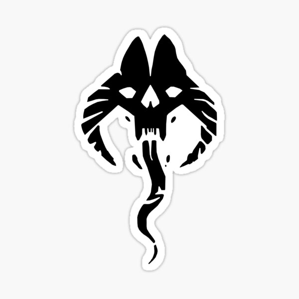 "Molag bal" Sticker for Sale by Neenybear | Redbubble