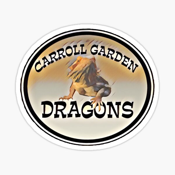 "Carroll Garden Dragons " Sticker for Sale by Ralph272 | Redbubble