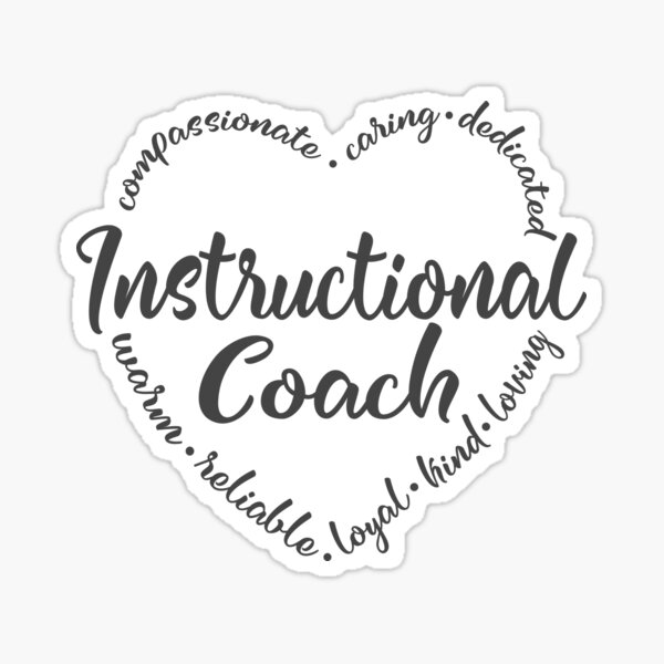 "Instructional Coach, Technology" Sticker by brackerdesign | Redbubble