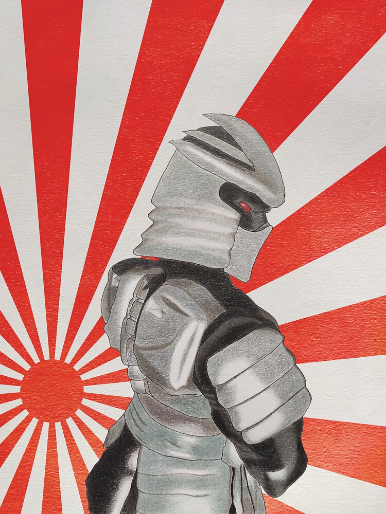"SAMURAI - Shredder's armor" Sticker by VINSartwork | Redbubble