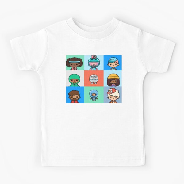 "toca boca - toca boca 2021 - toca life world" Kids T-Shirt by JAK-SON ...