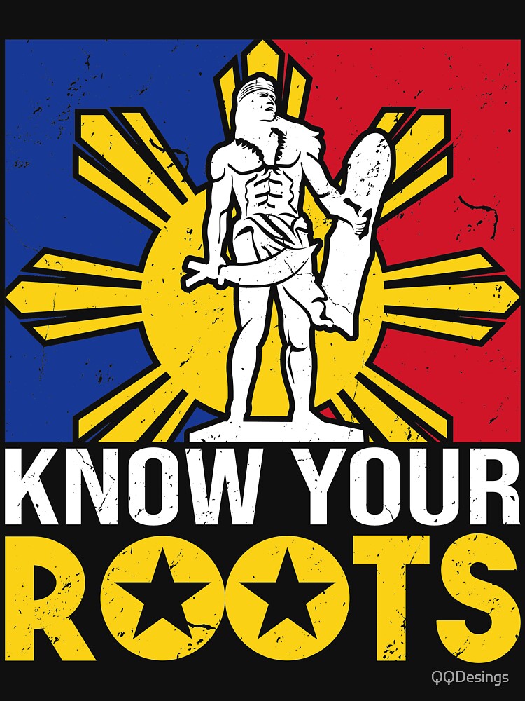"Filipino roots Filipino" T-shirt for Sale by QQDesings | Redbubble ...