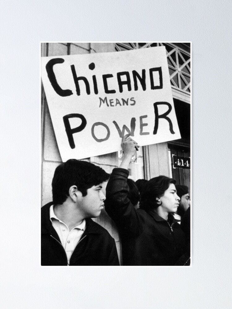 "Chicano Power (photo)" Poster for Sale by Caracol-Spanish | Redbubble