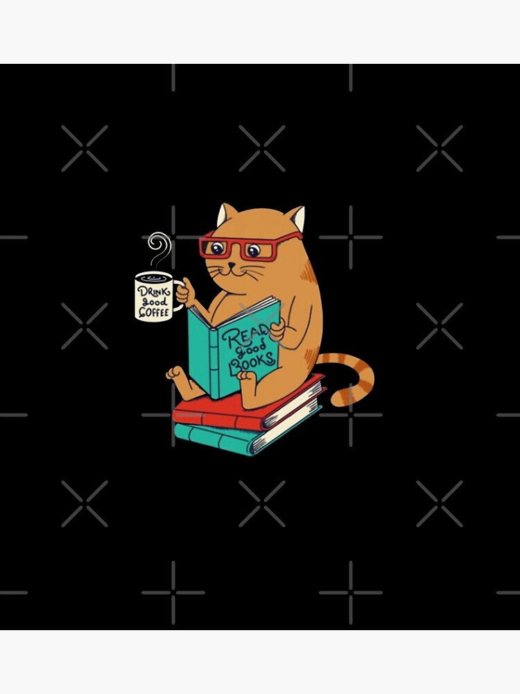 "Nerd Cat " Poster by dotdre | Redbubble