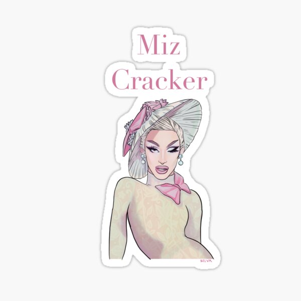 "miz cracker" Sticker for Sale by Selva-arte | Redbubble