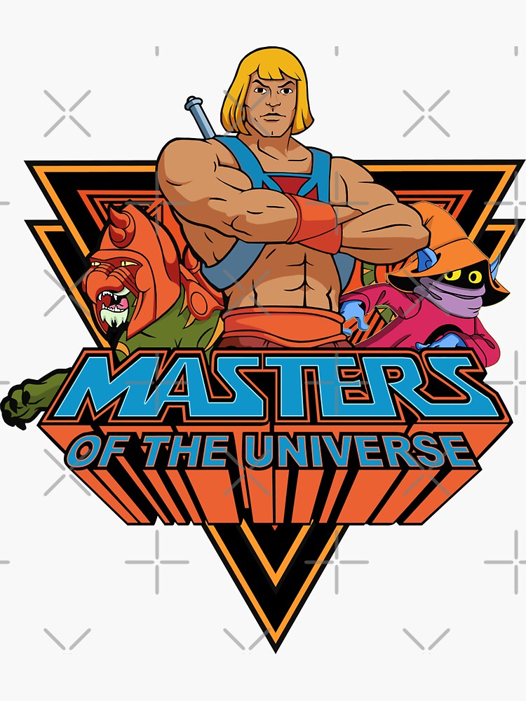 "He-Man" Sticker for Sale by Ravensclaw3 | Redbubble
