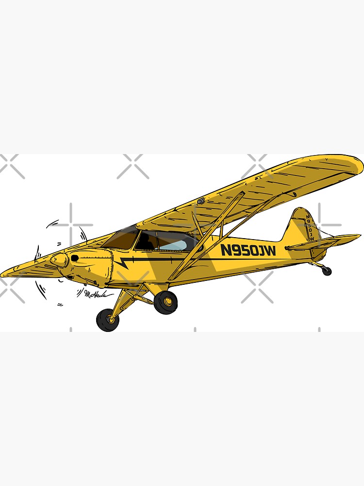 "Cub Crafters N950JW" Magnet by Statepallets | Redbubble