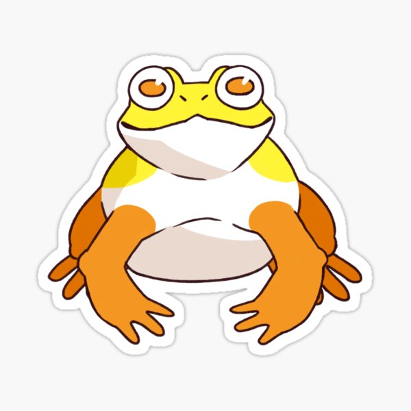 "Maverique Pridefrog" Sticker for Sale by amphibian-a-day | Redbubble
