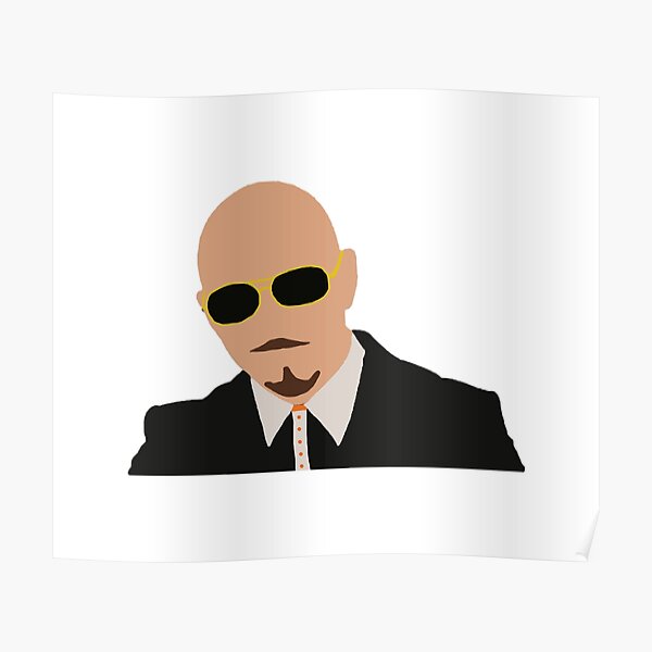 "Mr Worldwide drawing" Poster for Sale by Gawop | Redbubble