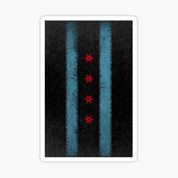 "Chicago - alt version 1" Sticker by DesignSyndicate | Redbubble