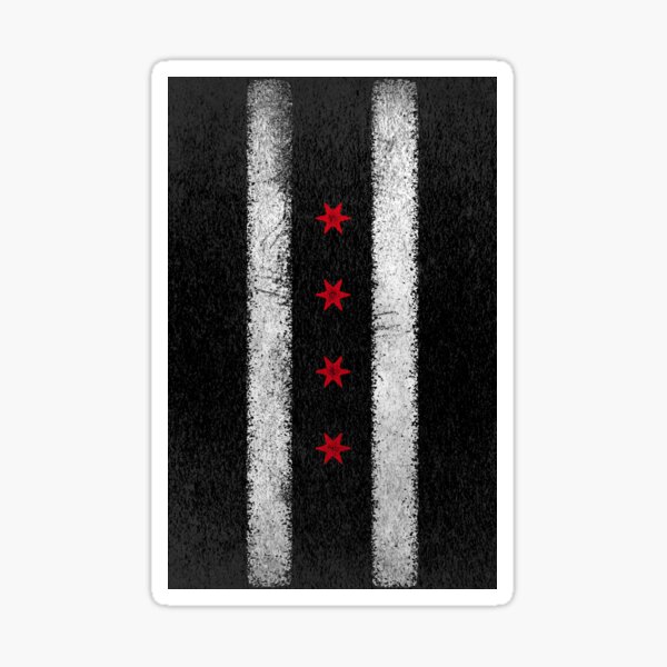 "Chicago - alt version 2" Sticker for Sale by DesignSyndicate | Redbubble