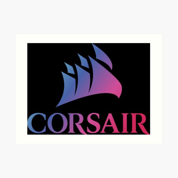 "Corsair RGB Logo" Art Print by datrter | Redbubble