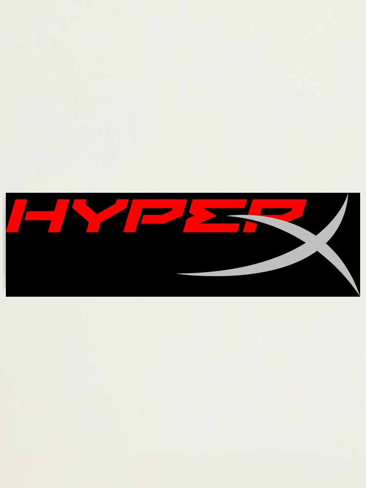 "HyperX RGB RAM Logo" Photographic Print for Sale by datrter | Redbubble