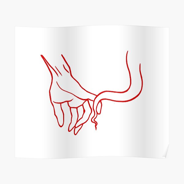 "Cute terato red" Poster by Drcountevil | Redbubble