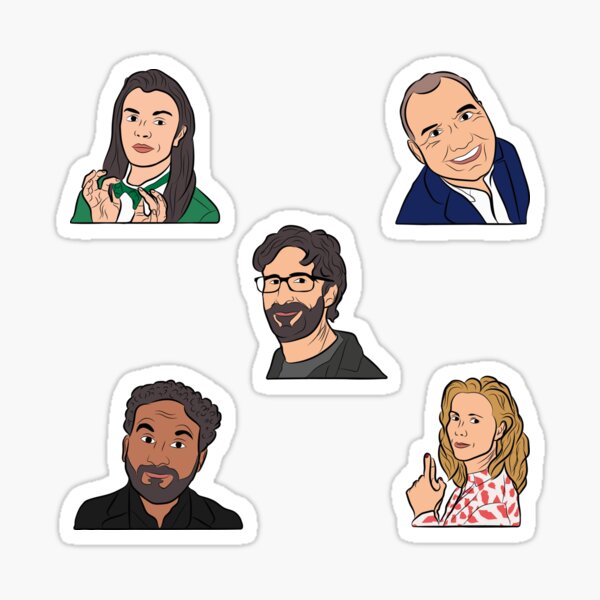 "Taskmaster - Series 4 Cast" Sticker for Sale by MarinaMenezzes | Redbubble