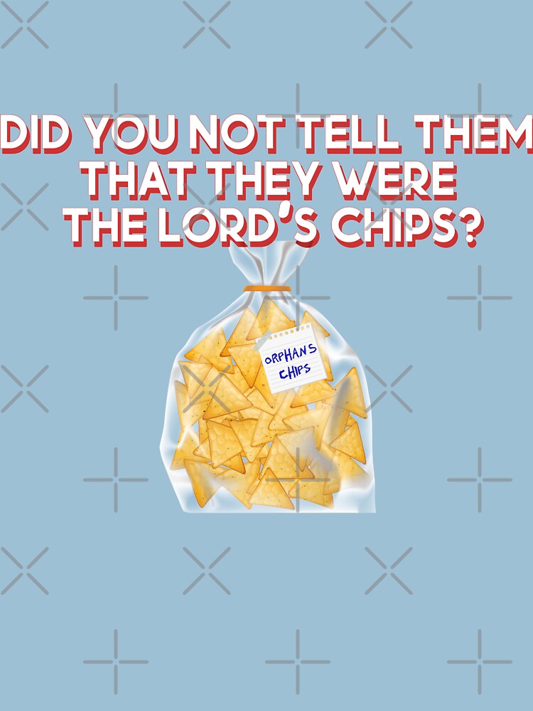 "The Lord's Chips" T-shirt for Sale by maliedoo | Redbubble | lord t ...