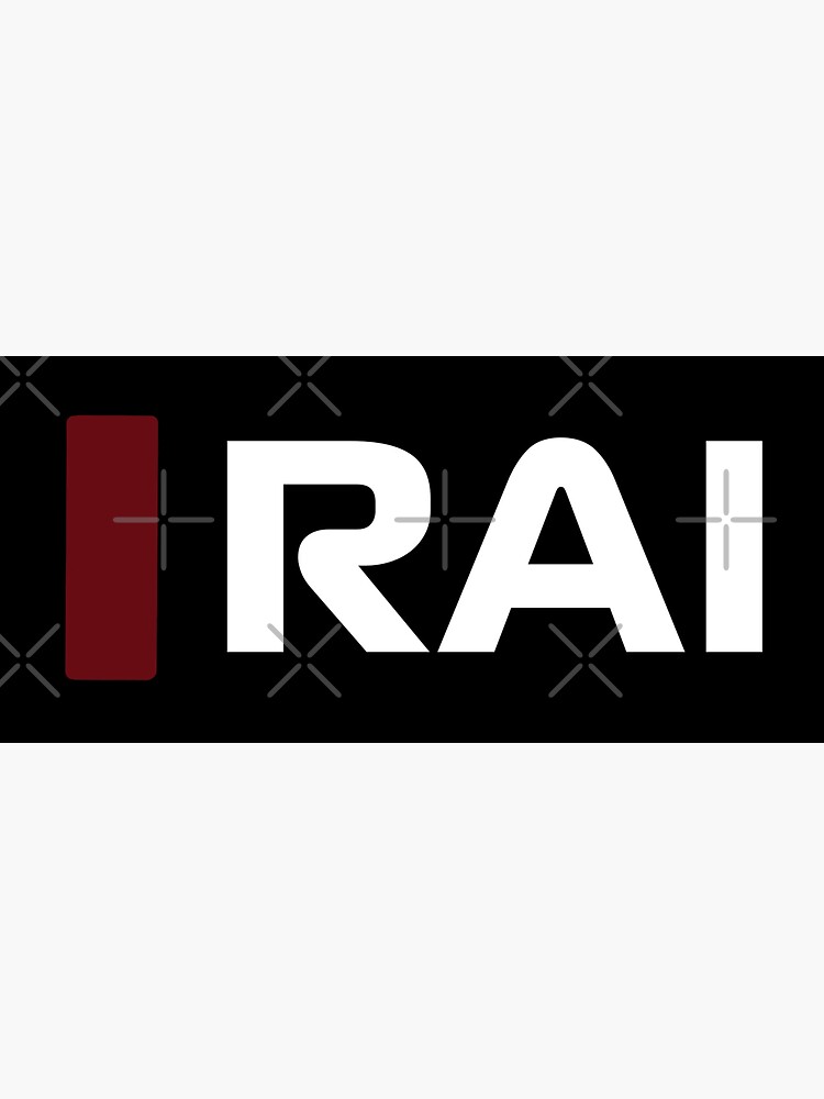 "RAI" Sticker for Sale by IntoTheFreud | Redbubble