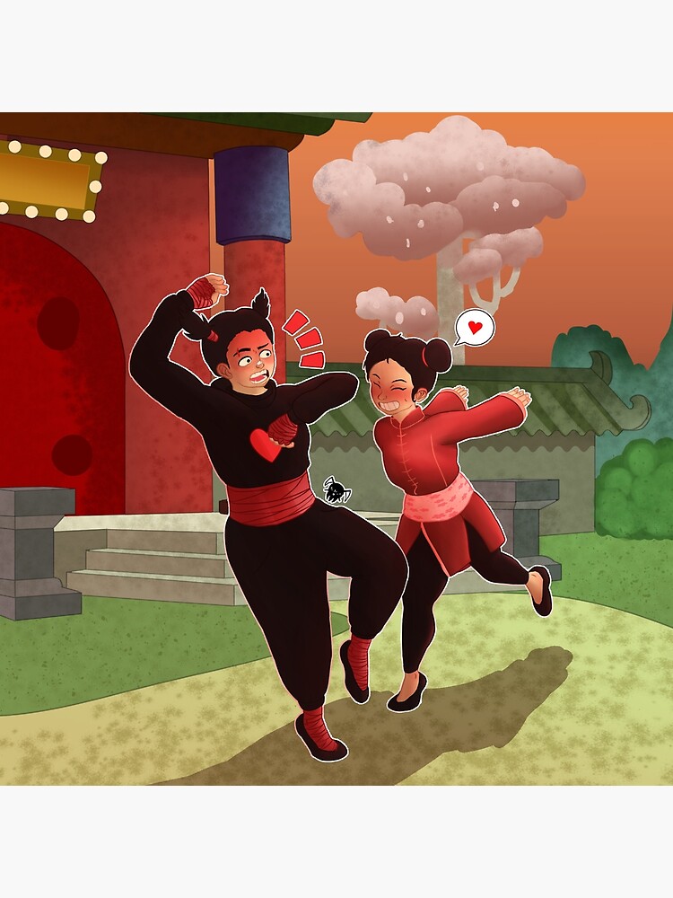 "Pucca Loves Garu" Poster for Sale by SkulldStuff | Redbubble