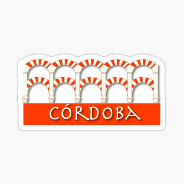 "Córdoba " Sticker for Sale by maya-reinstein | Redbubble
