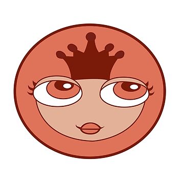 "Pretty Princess Logo" Sticker for Sale by bunnyblu | Redbubble